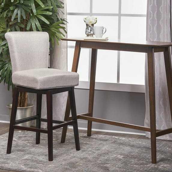 31.25 Inch Bar Chair | For Bedroom, Living Room | Wood Frame with ...