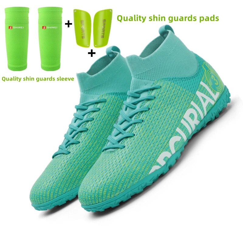 31-45 Professional Children Football Shoes Soccer Shoes Men Kids Futsal ...