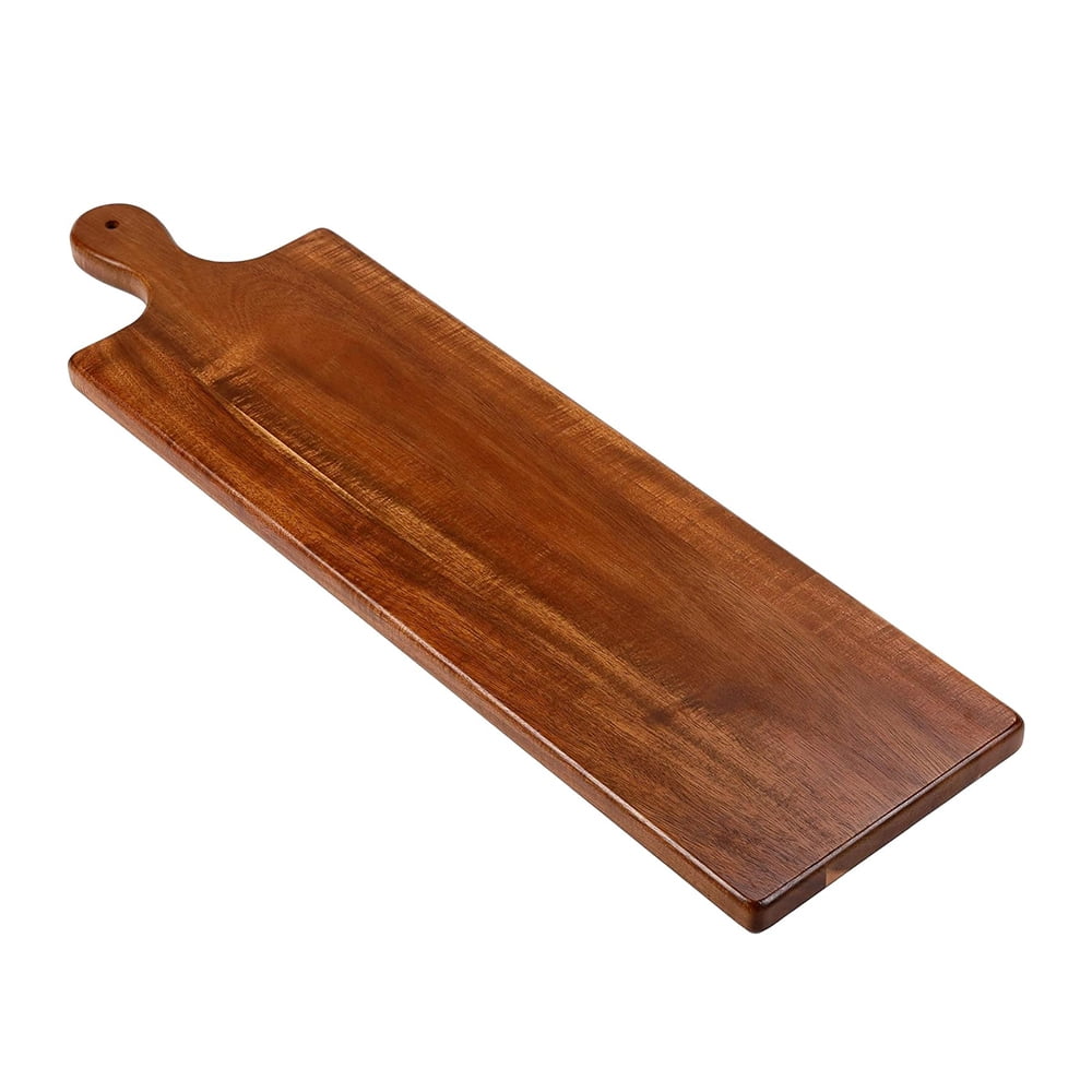 31.5” Display Palte, Acacia Wooden Cheese Serving Board, Wooden Plate ...