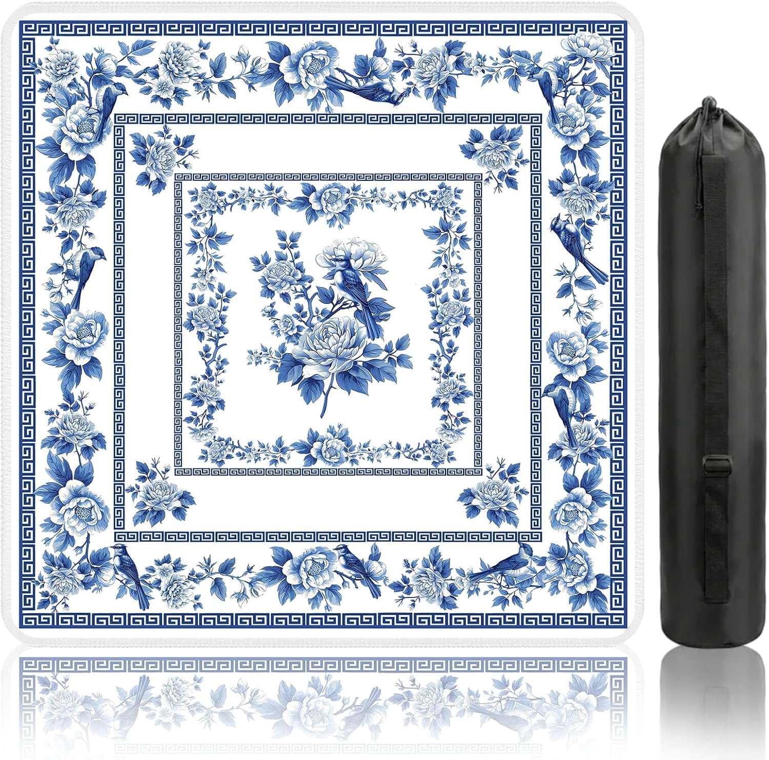 31.5" Gaming Mat - Textured Tile Grip, Padded Layer Protects Table from ...