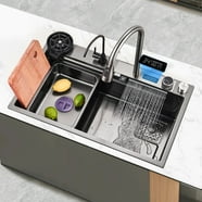 TTG Stainless Steel 31.5 Inch Smart Undermount Sink - Walmart.com