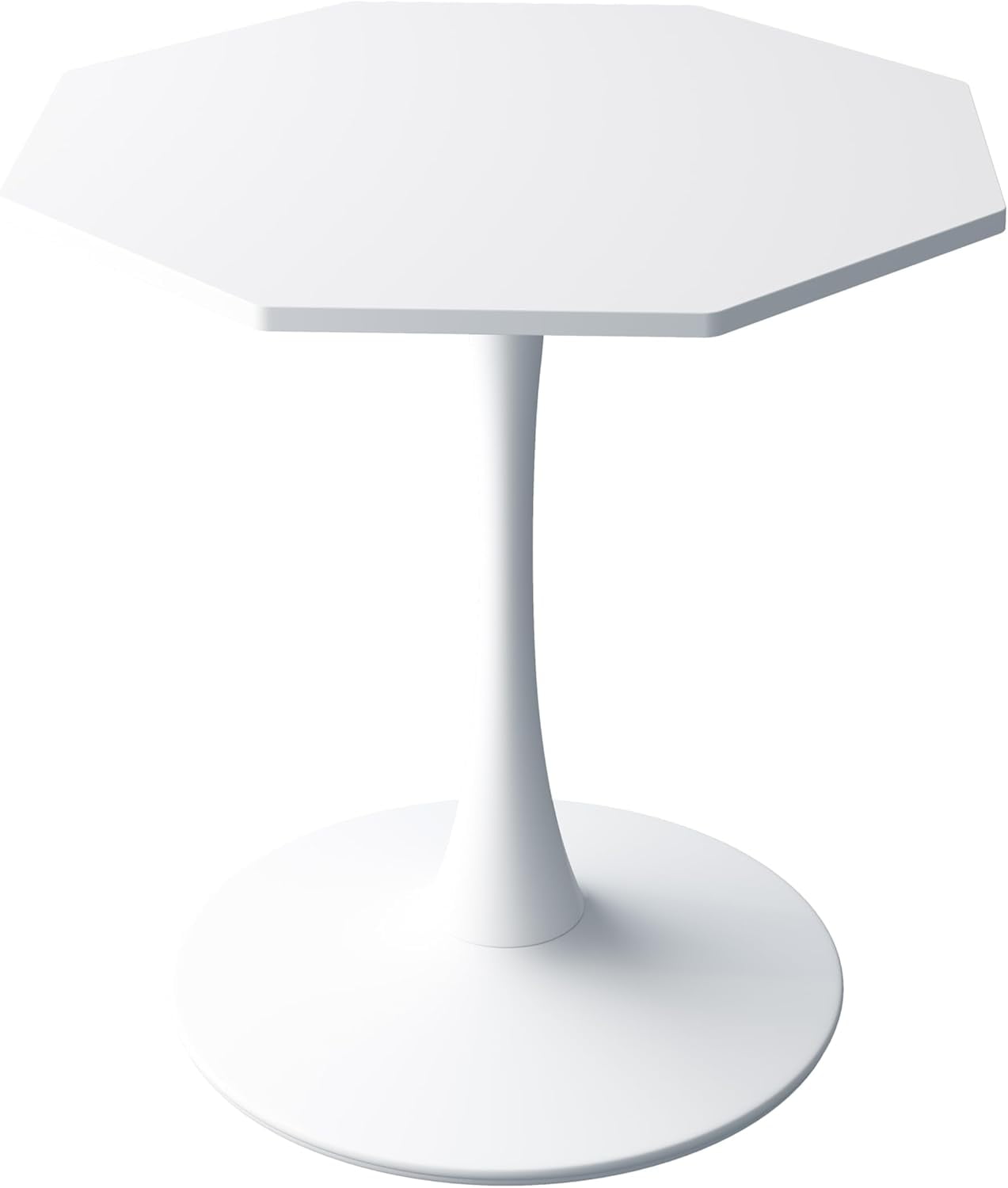 31.5 Inch Modern Dining Tables with MDF Top and Metal Base Tulips Table ...