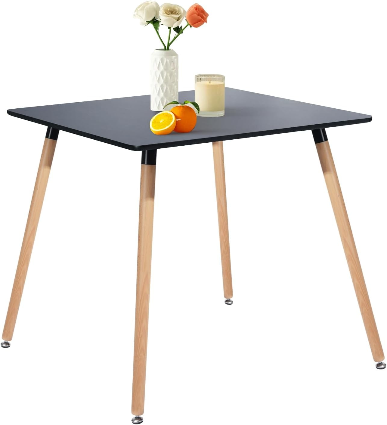 31.5 Inch Square Dining Table for 2-4 People, Modern Functional Table ...