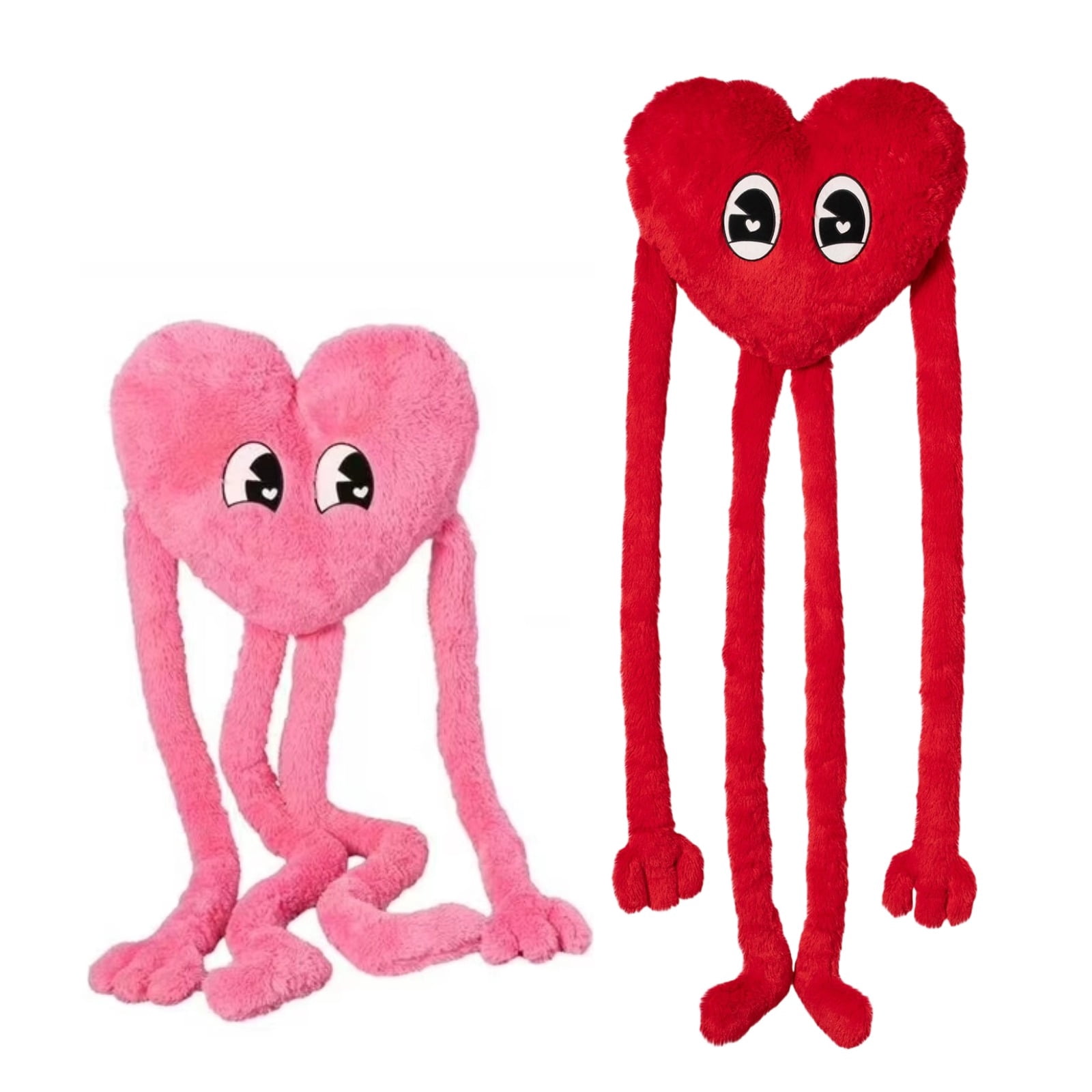 31.5 Inch Valentine's Long Limb Heart Plush - Cute Soft Valentine's ...