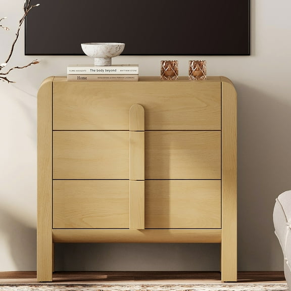 Modern 6 Drawer Dresser TV Stand for 55 Inch TV, Entertainment Center ...