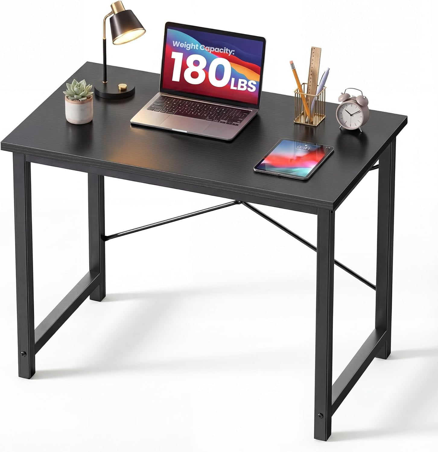31.5” Small Computer Desk, Office Writing Desks Compact Study Table ...