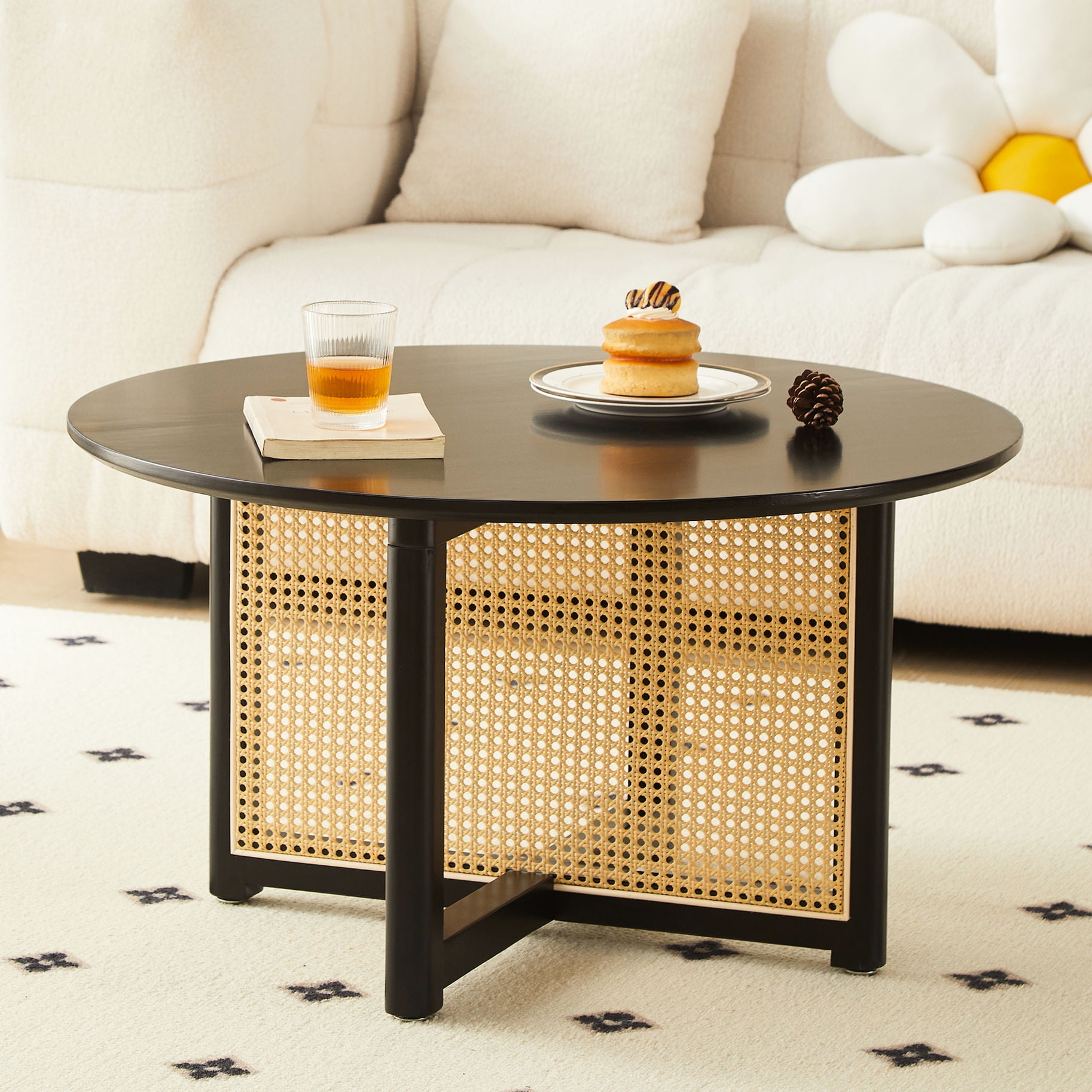 31.5 - inch Round Shape + Natural Grain - Add Rustic Charm to Your ...