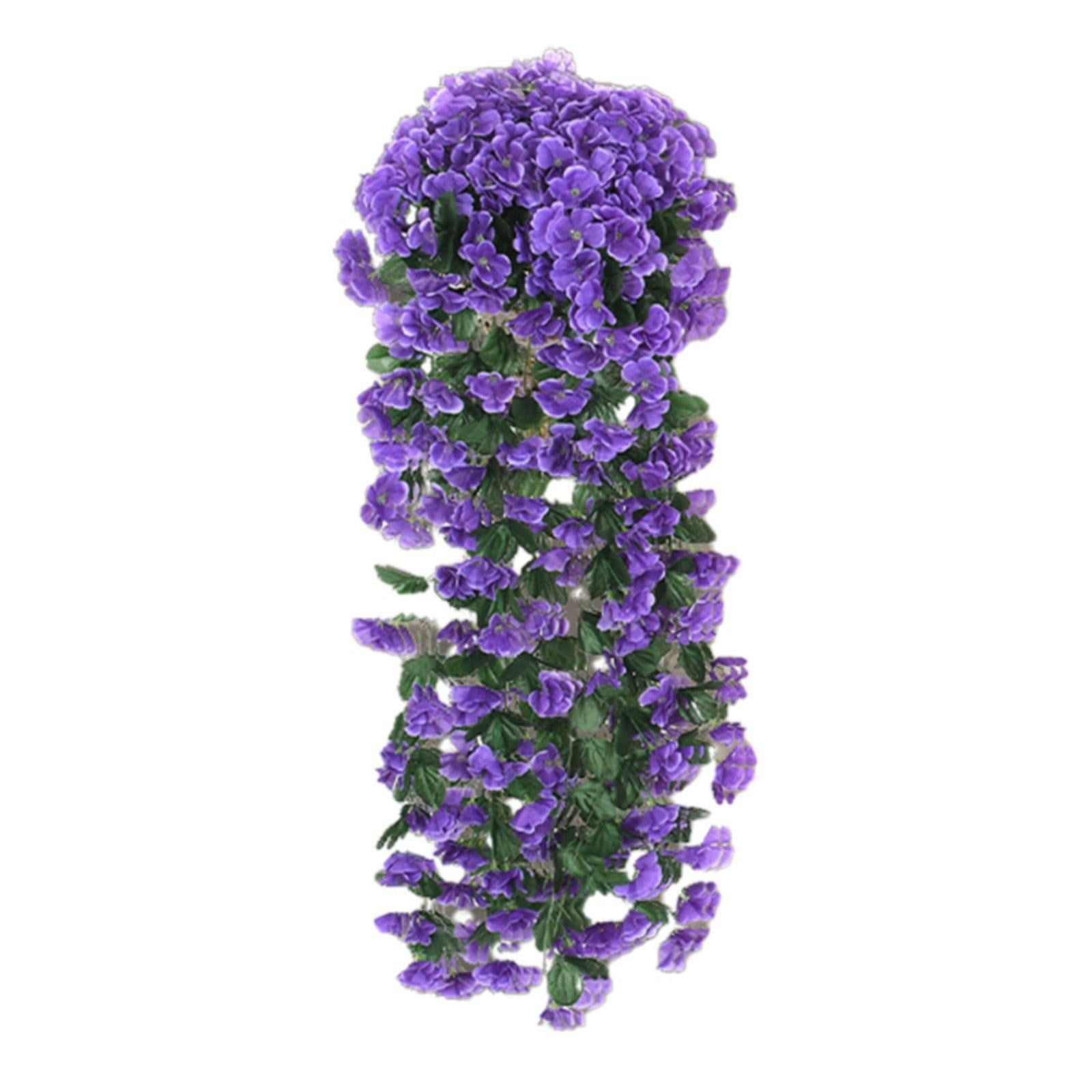 31.5In Artificial Fake Wisteria Vine Ratta Hanging Garland Silk Flowers ...