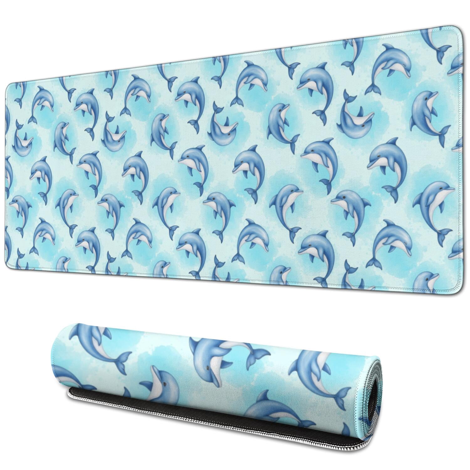 31.5x11.8 Inch Gaming Mouse Pad, Non-Slip Stitched Rubber Desk Mat for ...