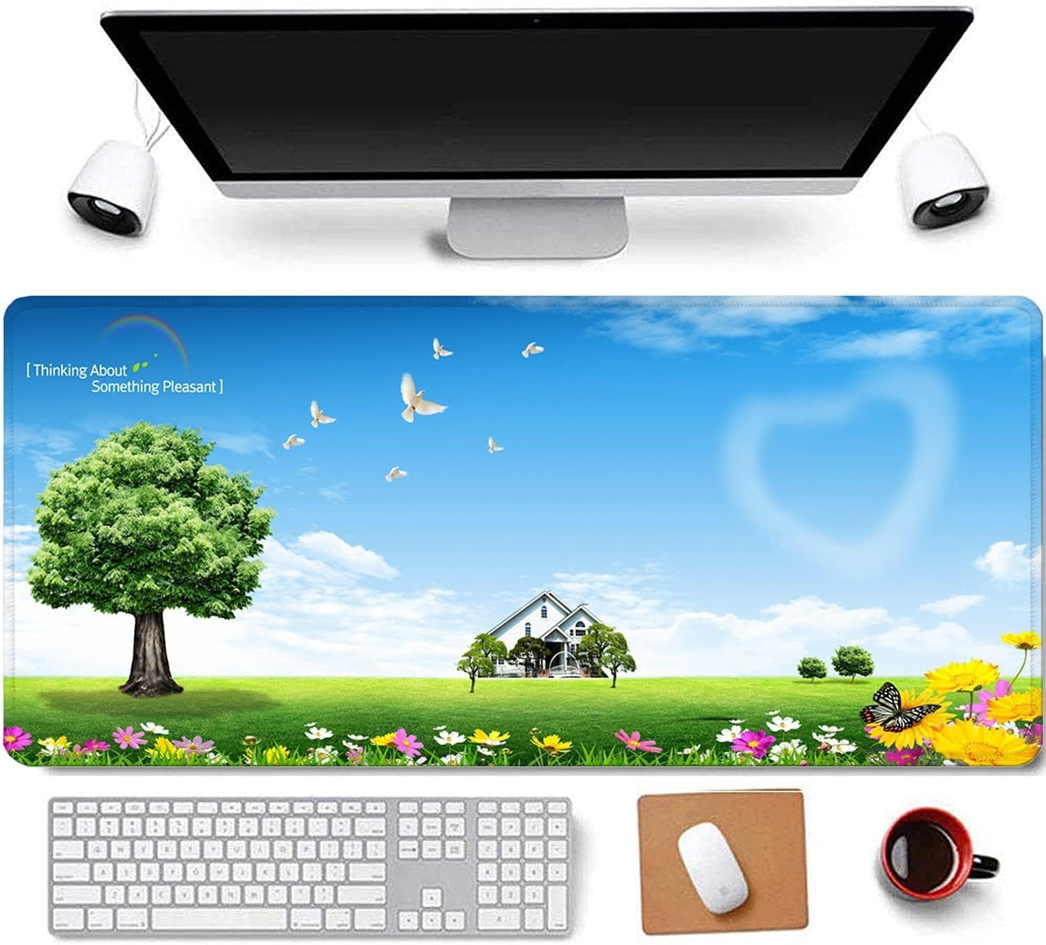 31.5x11.8 Inch Non-Slip Long Extended Large Gaming Mouse Pad with ...