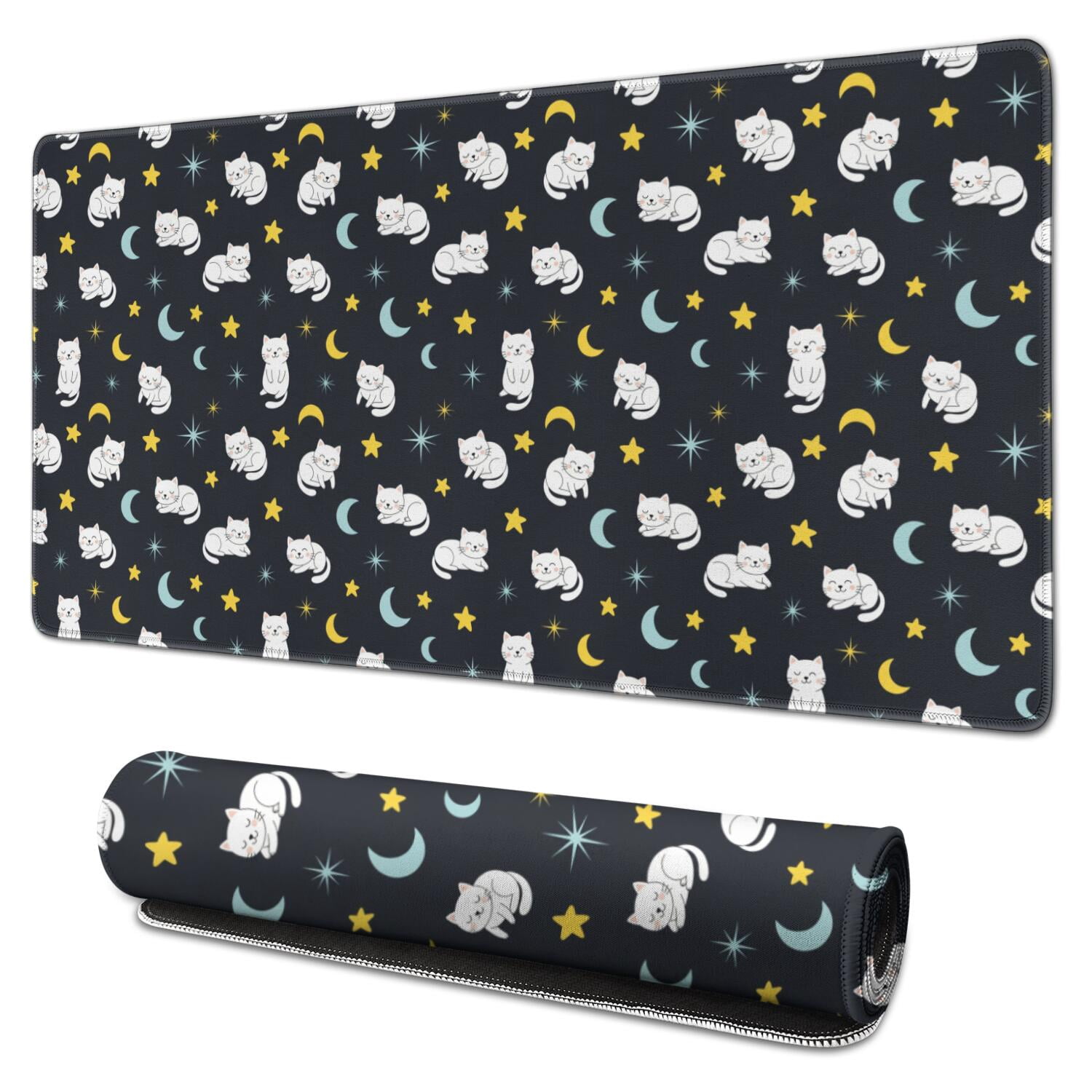 31.5x15.7 Inch Gaming Mouse Pad, Non-Slip Stitched Rubber Desk Mat for ...