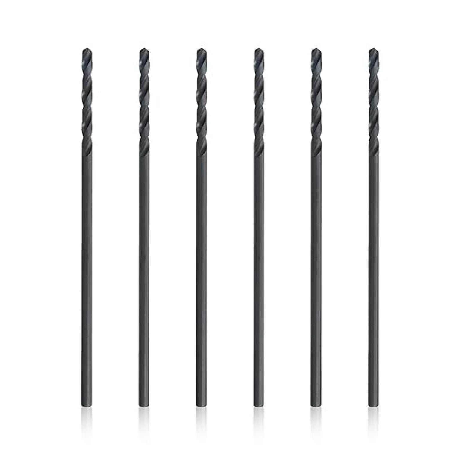 31/64" x 12" High Speed Steel Aircraft Extension Drill Bit (Pack of 6 ...
