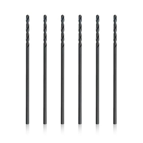31/64" x 12" High Speed Steel Aircraft Extension Drill Bit (Pack of 6 ...