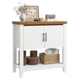 31.7" Entryway Table Console Table with Storage, Coffee Bar Cabinet ...