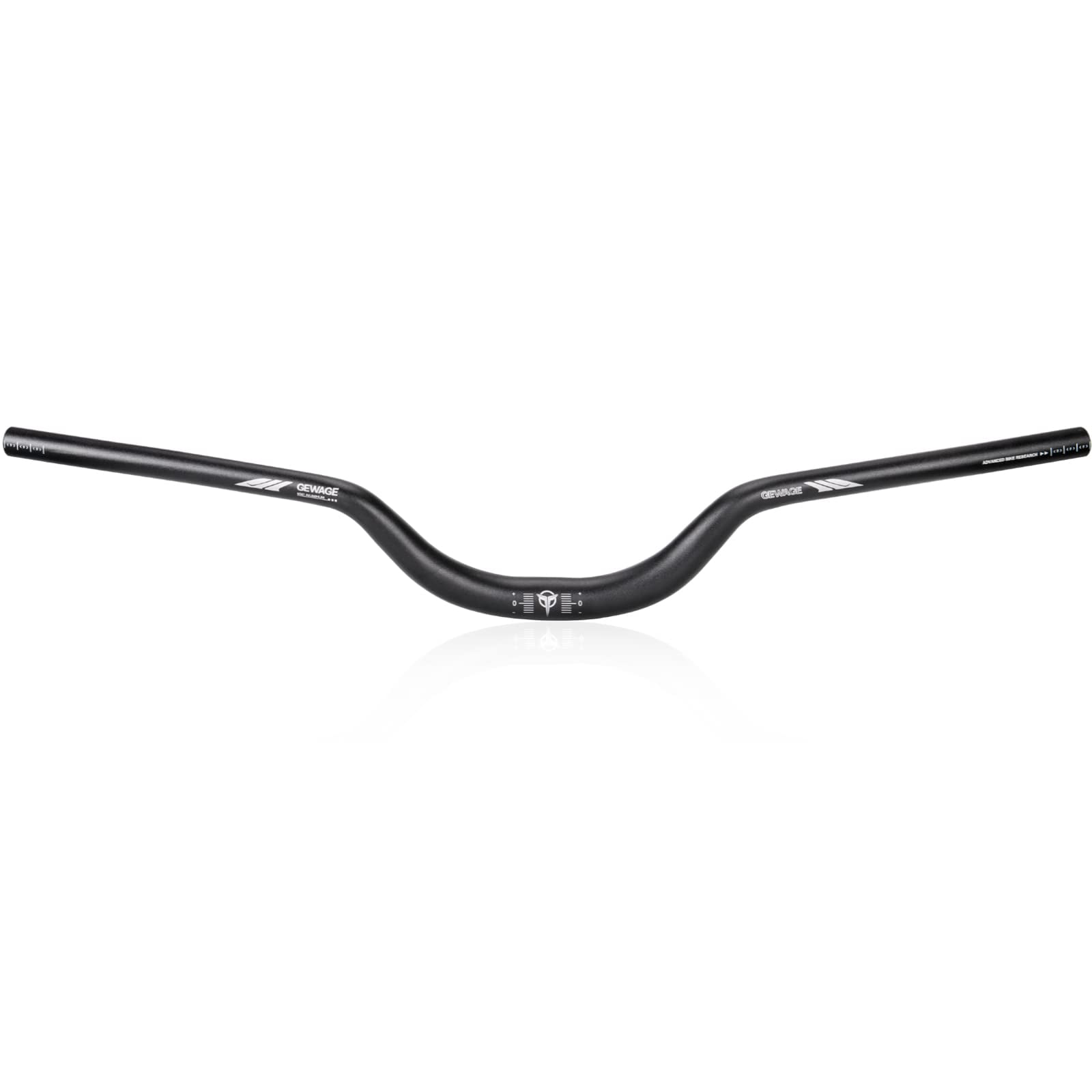 GEWAGE 31.8mm High Rise Bike Handlebar - 780mm Alloy with 25mm-90mm Riser and Grips - Walmart.com