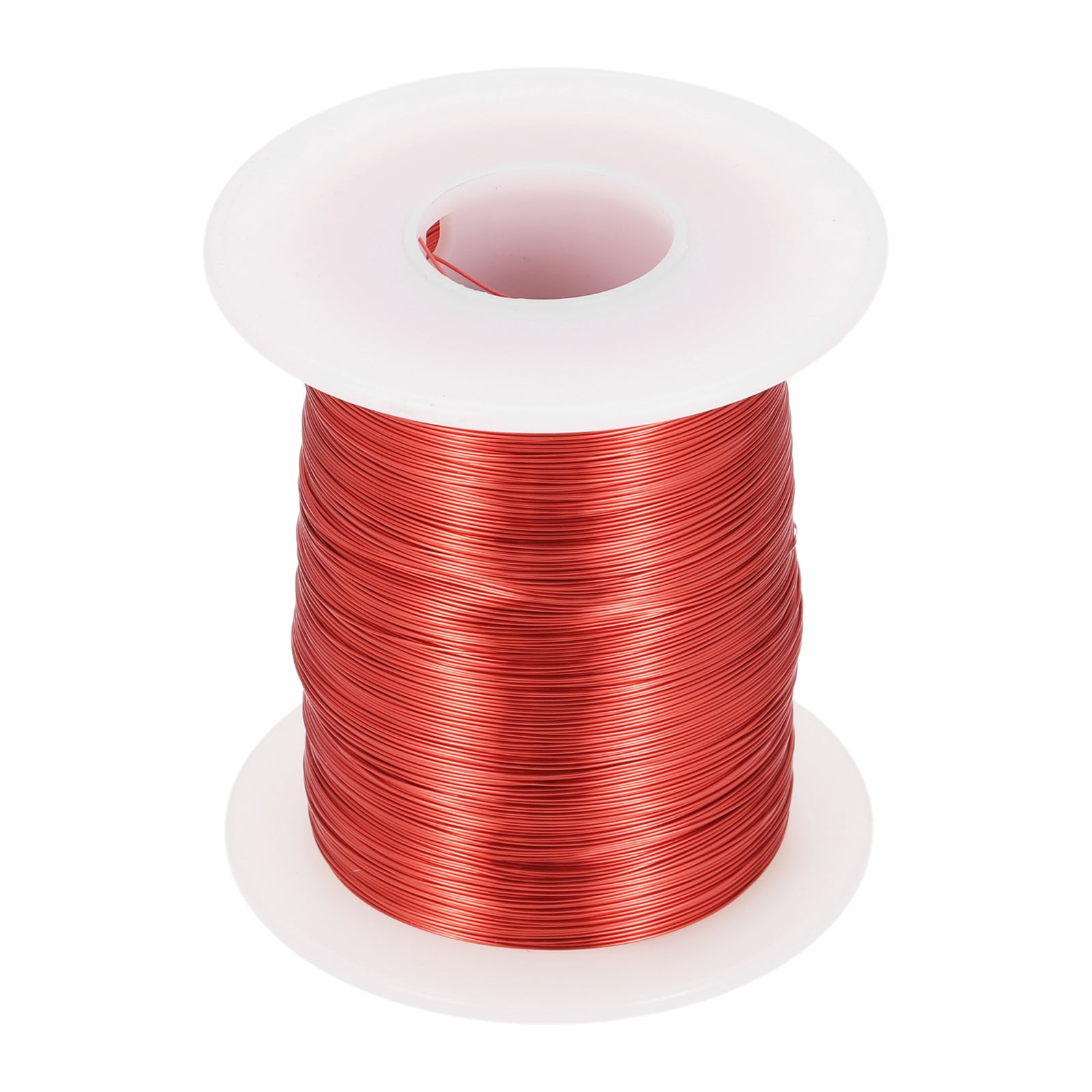 31 AWG Magnet Wire, 31 Gauge 8 oz Enameled Copper Wire, 155C(311F), Red ...