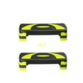 31" Aerobic Step Platform, 3 Levels Adjustable Height Steppers For ...