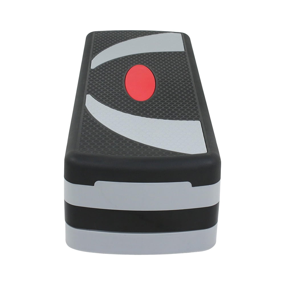 31" Aerobic Step Platform, Adjustable Exercise Workout Stepper, Step Up ...