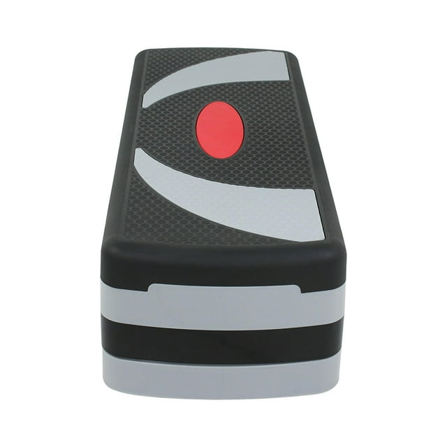 31" Aerobic Step Platform, Adjustable Exercise Workout Stepper, Step Up ...