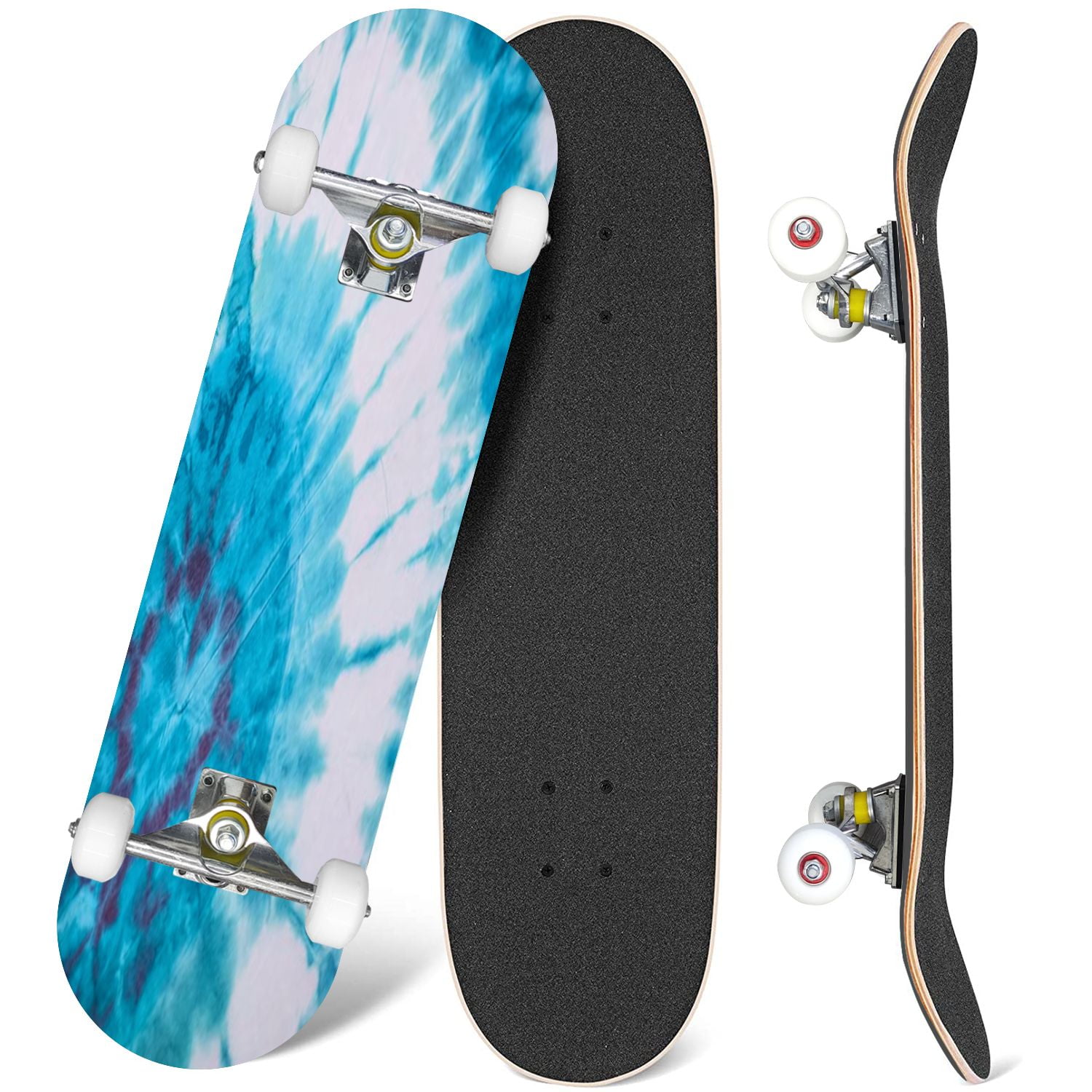 31'' Complete Skateboard 7 Layer Canadian Maple Beginner Skateboard ...