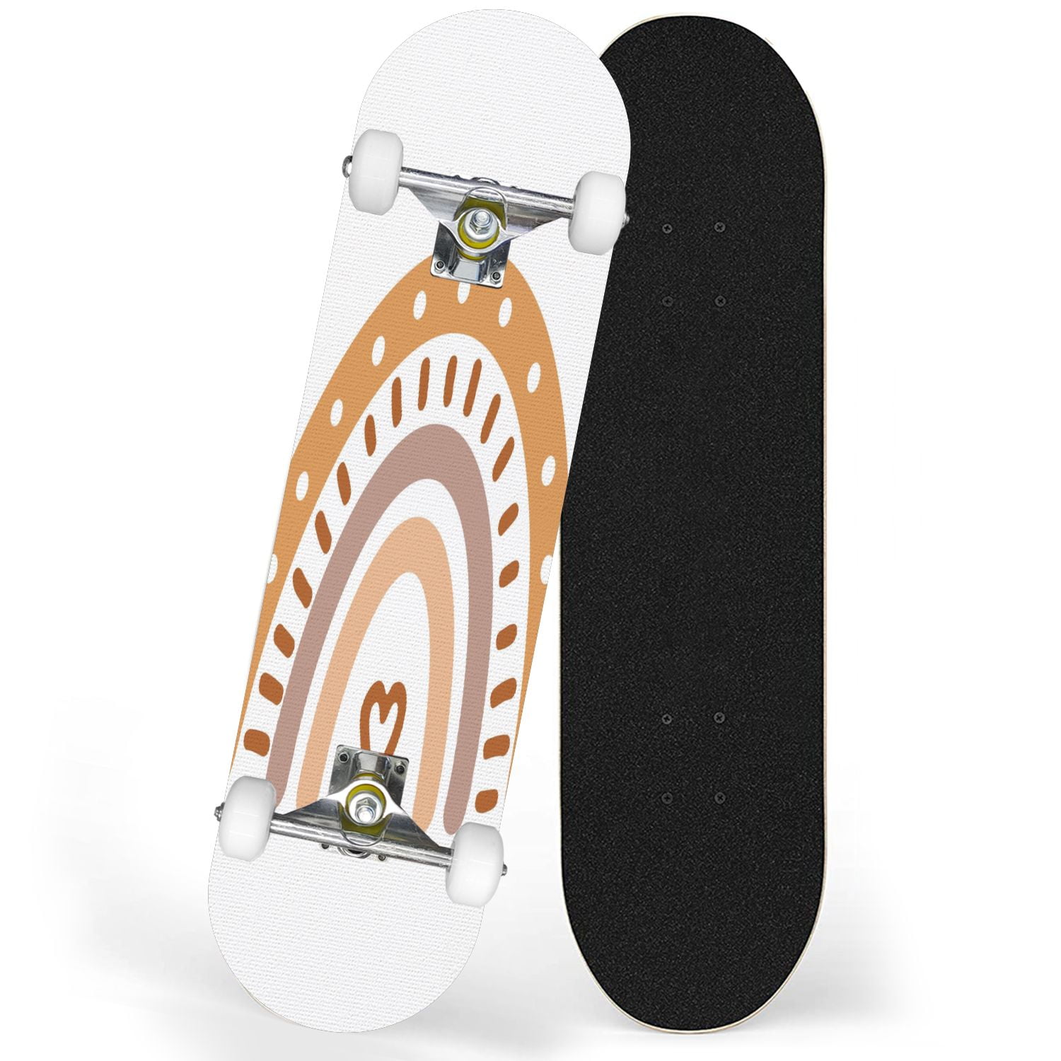 31'' Complete Skateboard 7 Layer Canadian Maple Double Kick Deck ...
