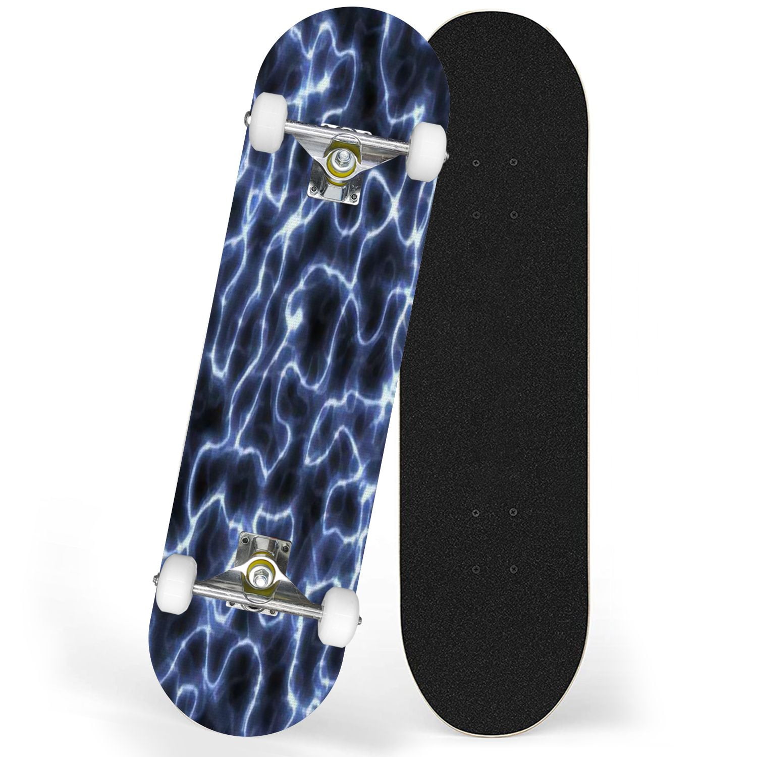 31'' Complete Skateboard 7 Layer Canadian Maple Double Kick Deck ...