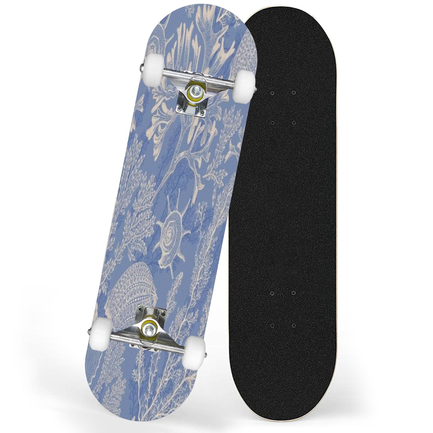 31'' Complete Skateboard 7 Layer Canadian Maple Double Kick Deck ...