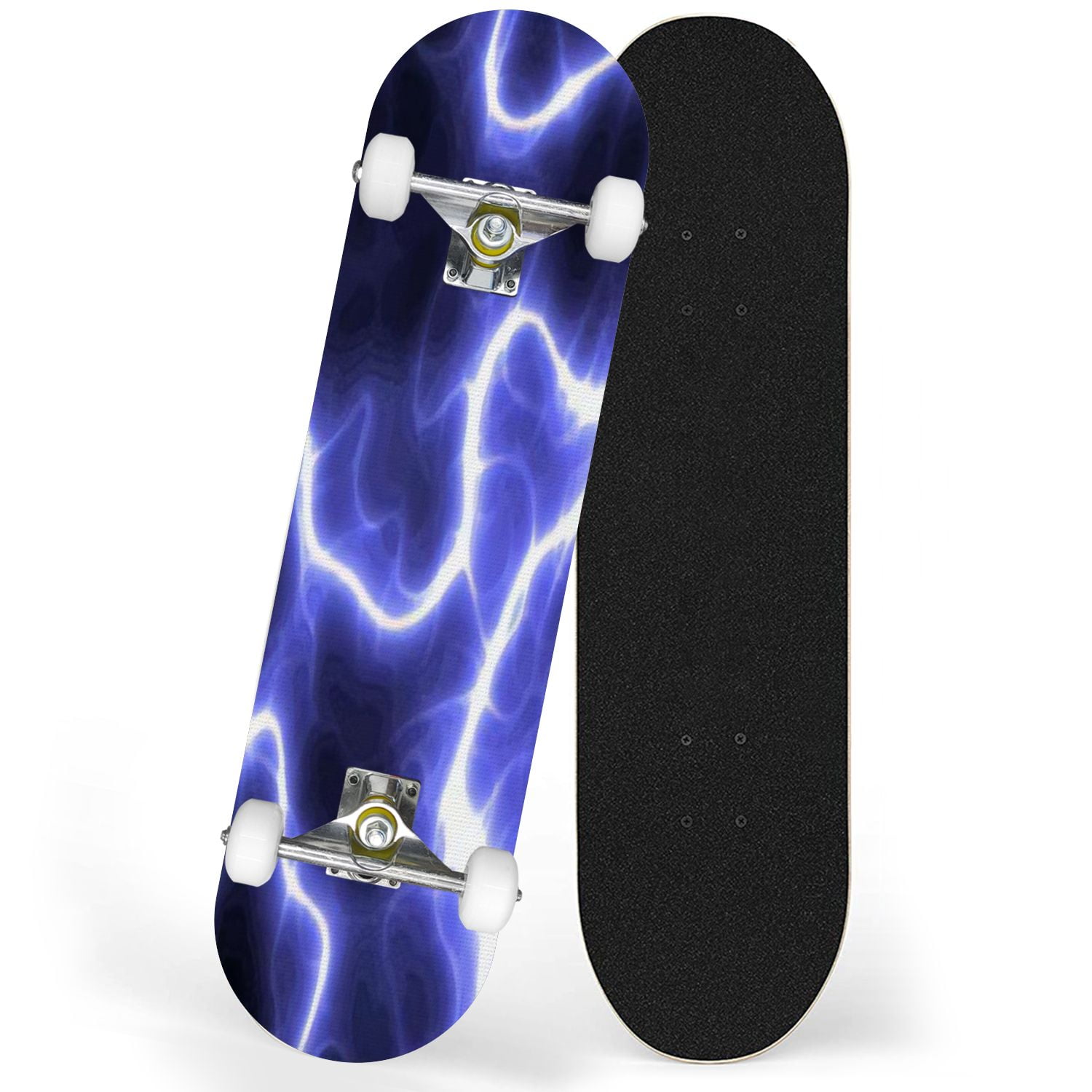 31'' Complete Skateboard 7 Layer Canadian Maple Double Kick Deck ...