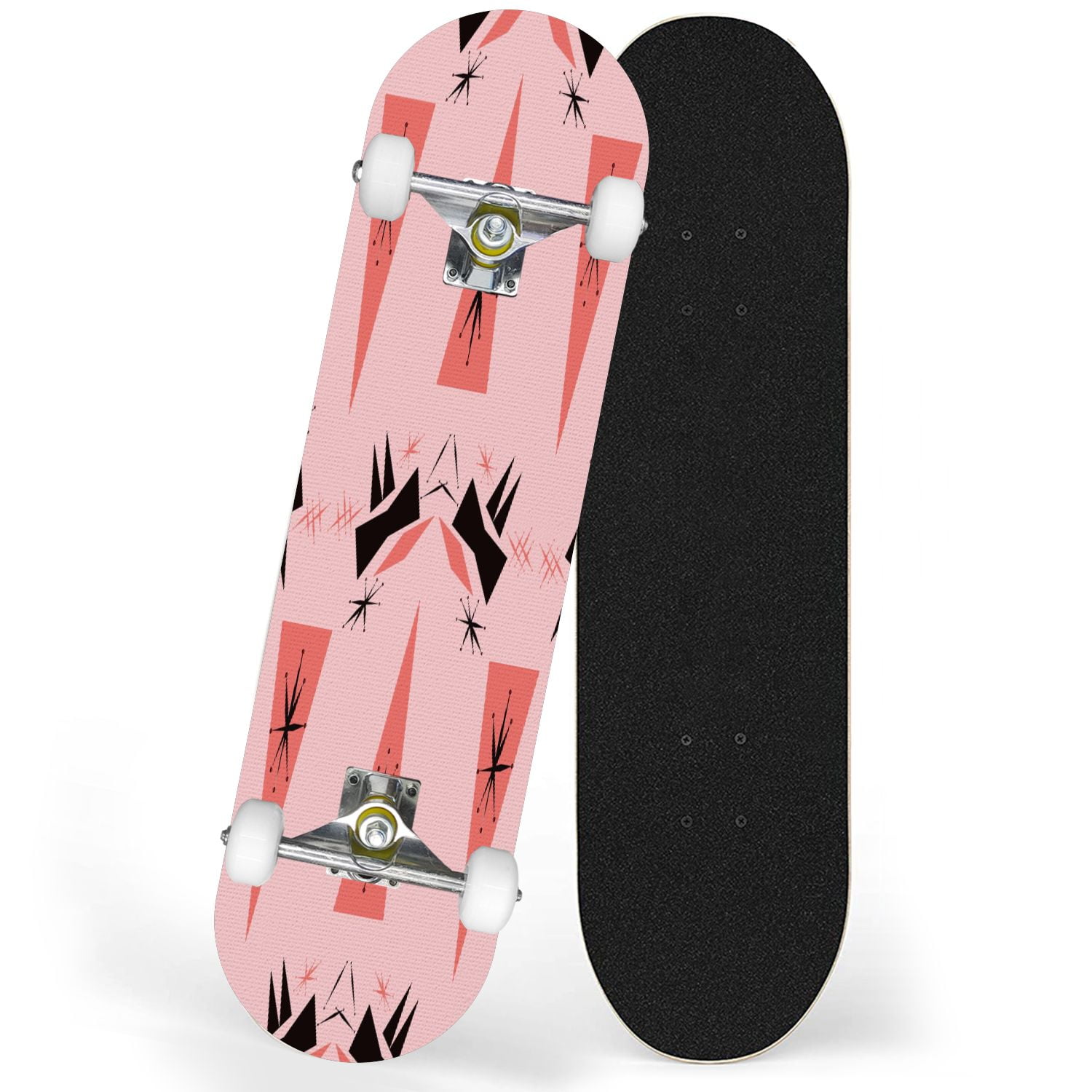 31'' Complete Skateboard 7 Layer Canadian Maple Double Kick Deck ...