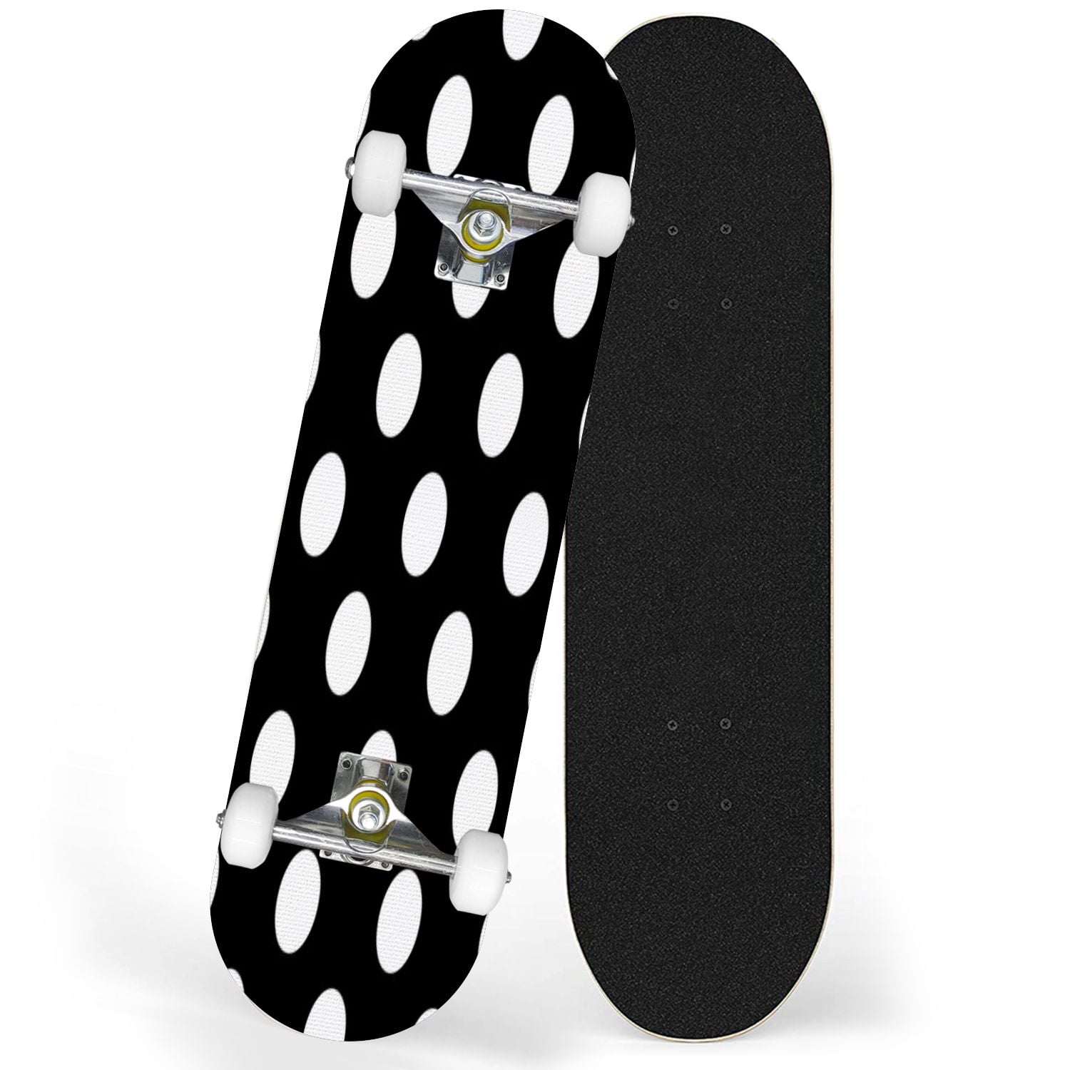 31'' Complete Skateboard 7 Layer Canadian Maple Double Kick Deck ...