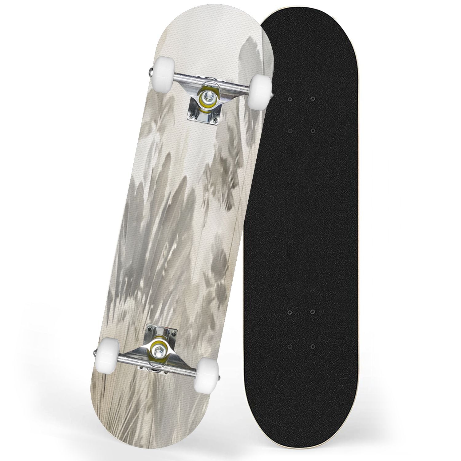 31'' Complete Skateboard 7 Layer Canadian Maple Double Kick Deck ...
