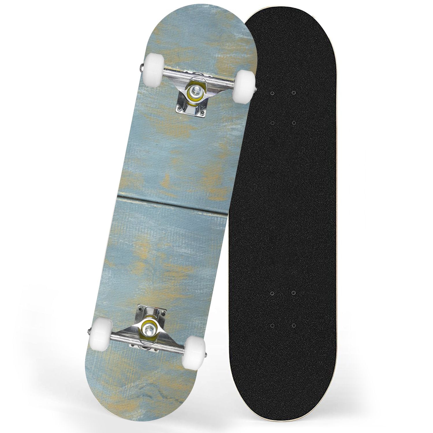 31'' Complete Skateboard 7 Layer Canadian Maple Double Kick Deck ...
