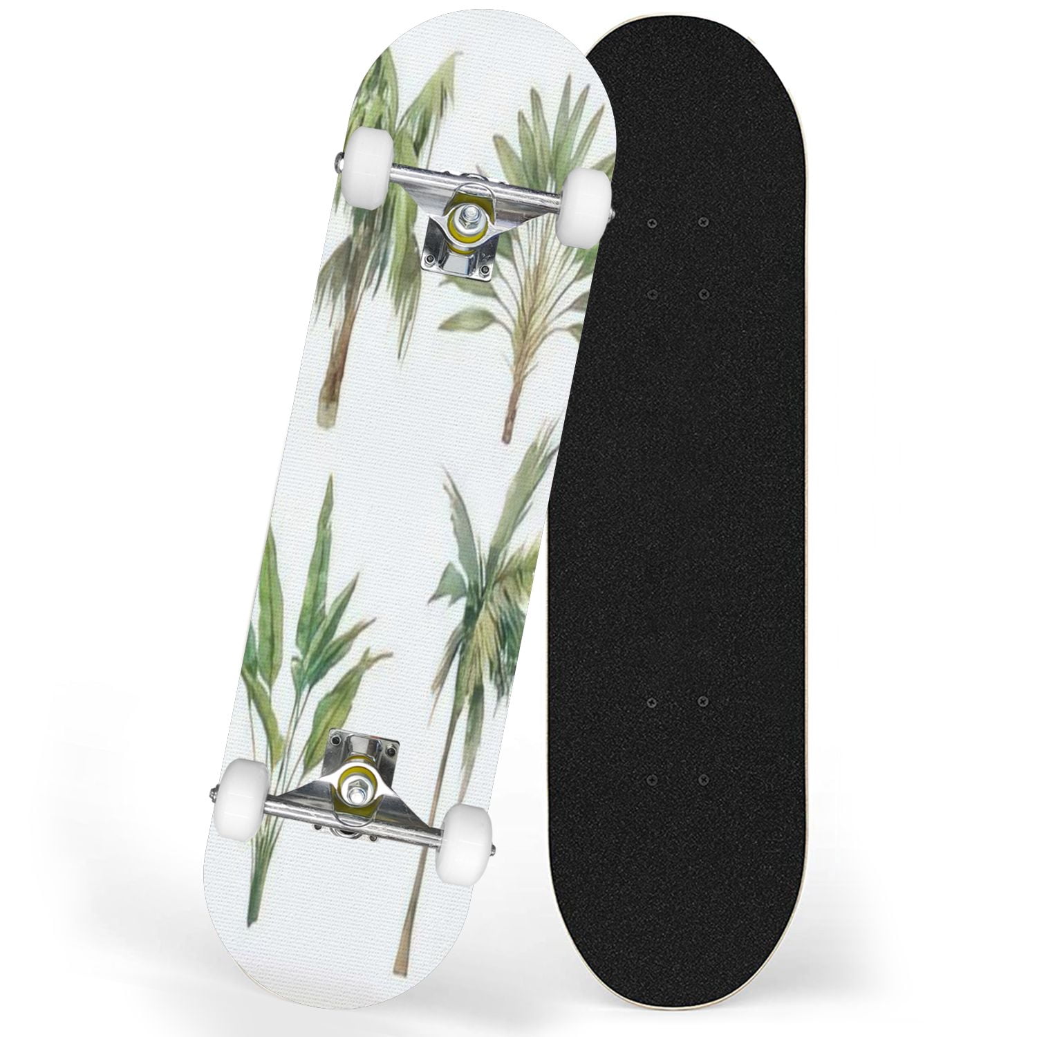 31'' Complete Skateboard 7 Layer Canadian Maple Double Kick Deck ...