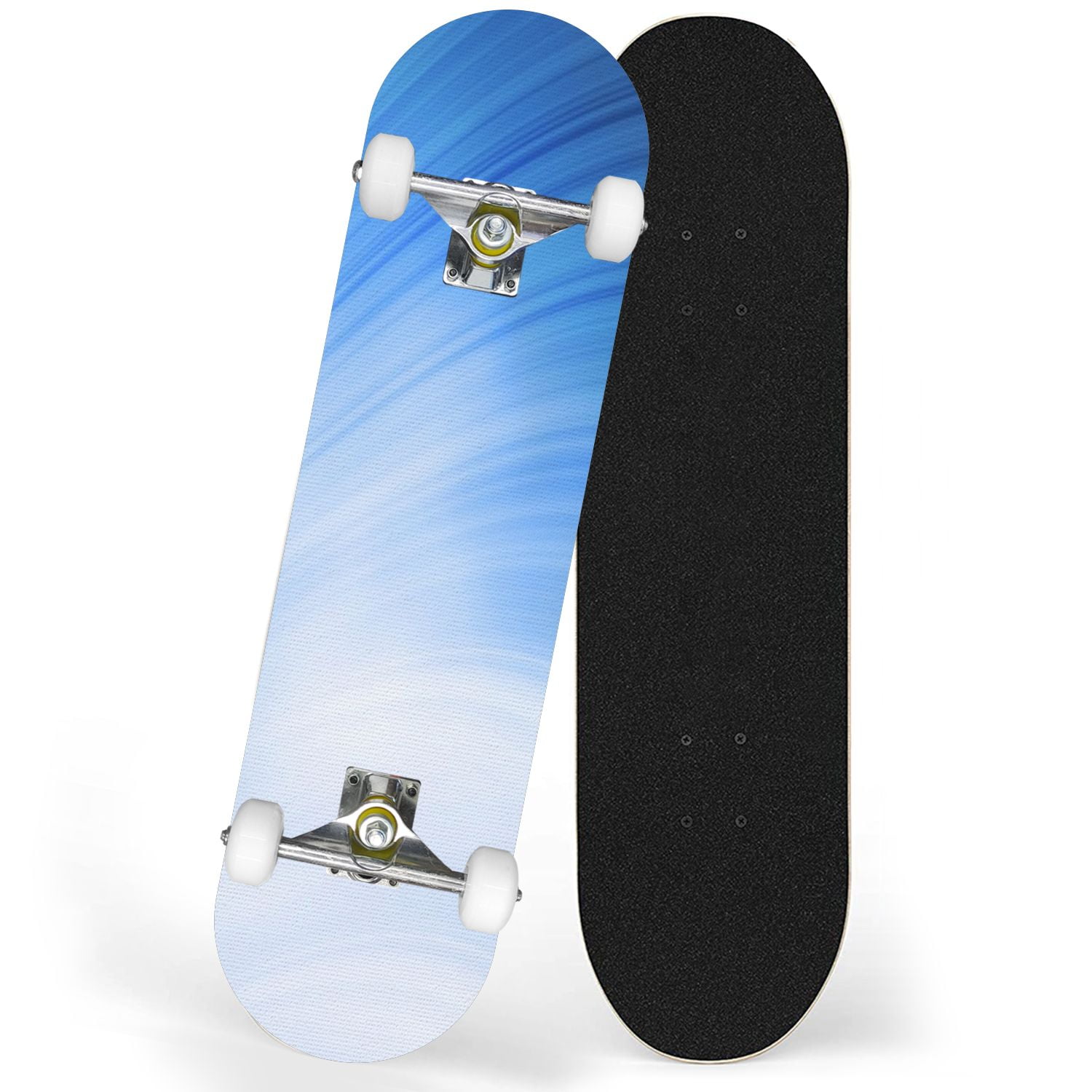 31'' Complete Skateboard 7 Layer Canadian Maple Double Kick Deck ...