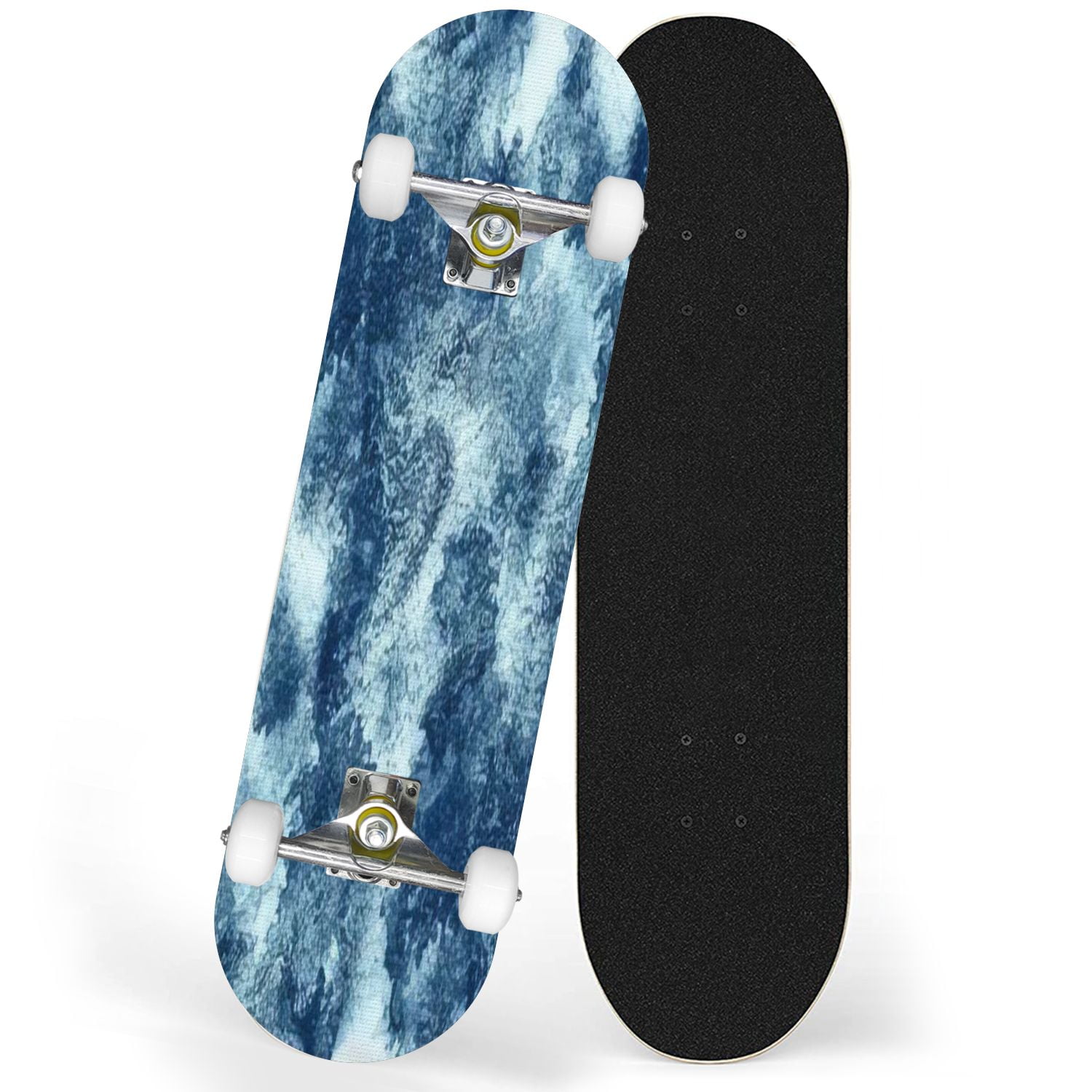 31'' Complete Skateboard 7 Layer Canadian Maple Double Kick Deck ...