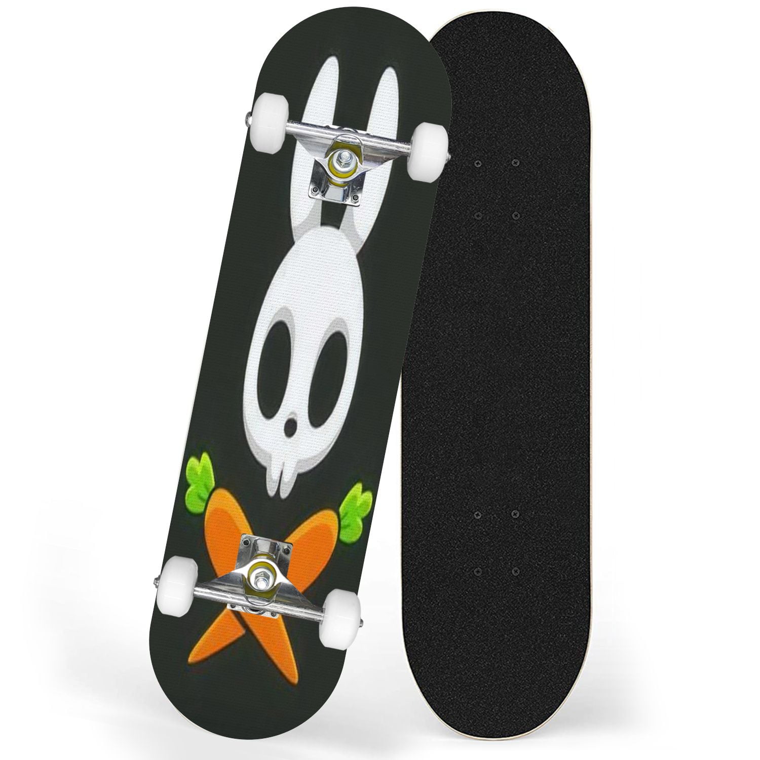 31'' Complete Skateboard for Kids 7 Layer Canadian Maple Double Kick ...