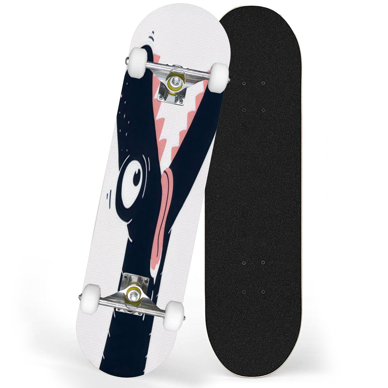 31'' Complete Skateboard for Kids 7 Layer Canadian Maple Double Kick ...