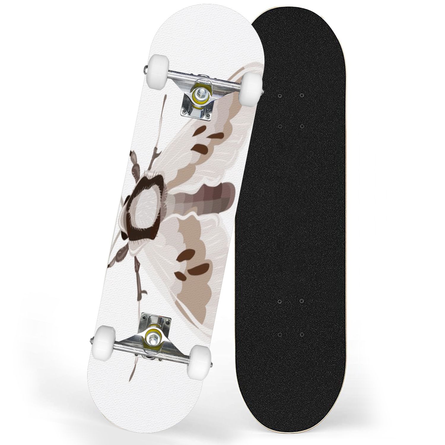 31'' Complete Skateboard for Kids 7 Layer Canadian Maple Double Kick Deck Skateboards The shows ...