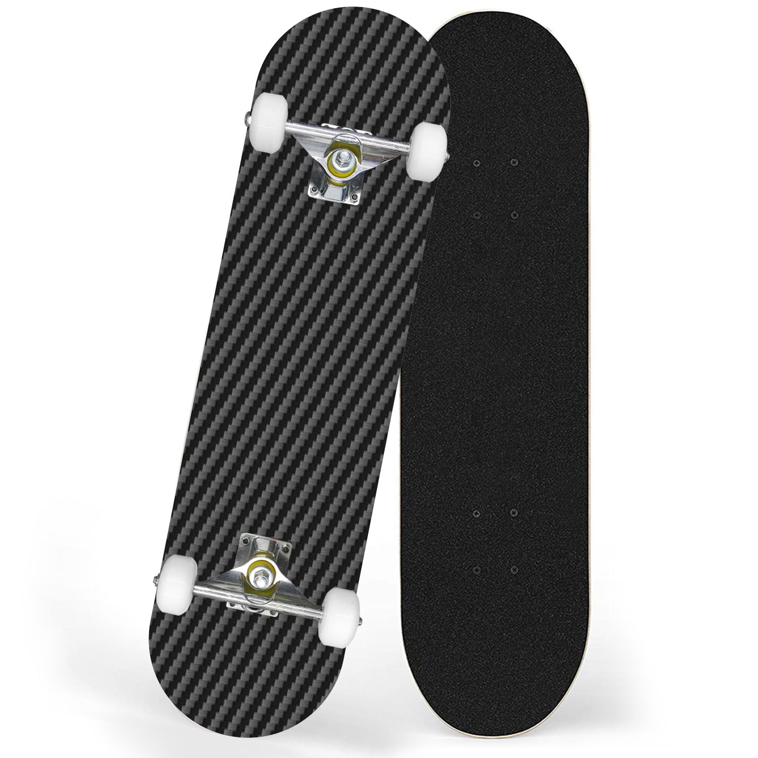 31'' Complete Skateboard for Kids 7 Layer Canadian Maple Double Kick ...