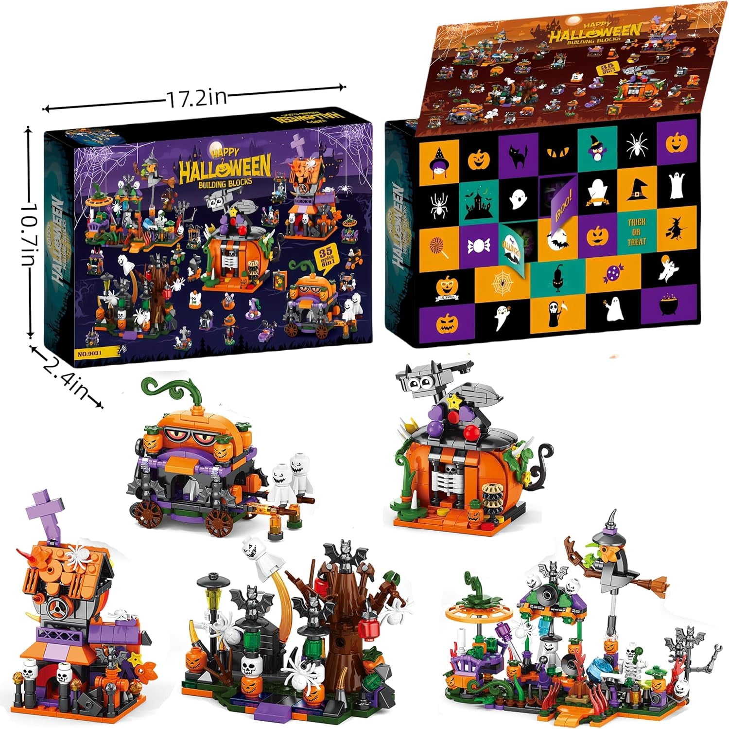 31-Day Halloween Advent Calendar for Adult Teens | Spooky Haunted House ...
