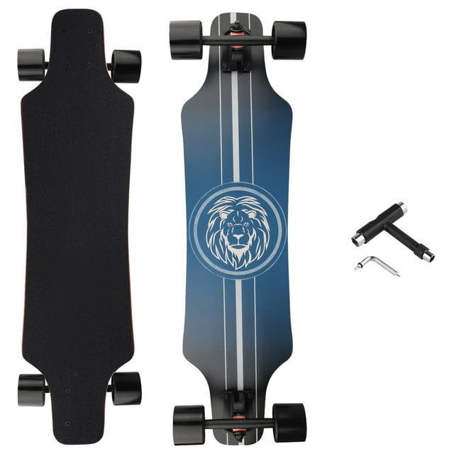 WAYMAX 31-Inch Longboard Skateboard Complete for Hybrid, Freestyle ...