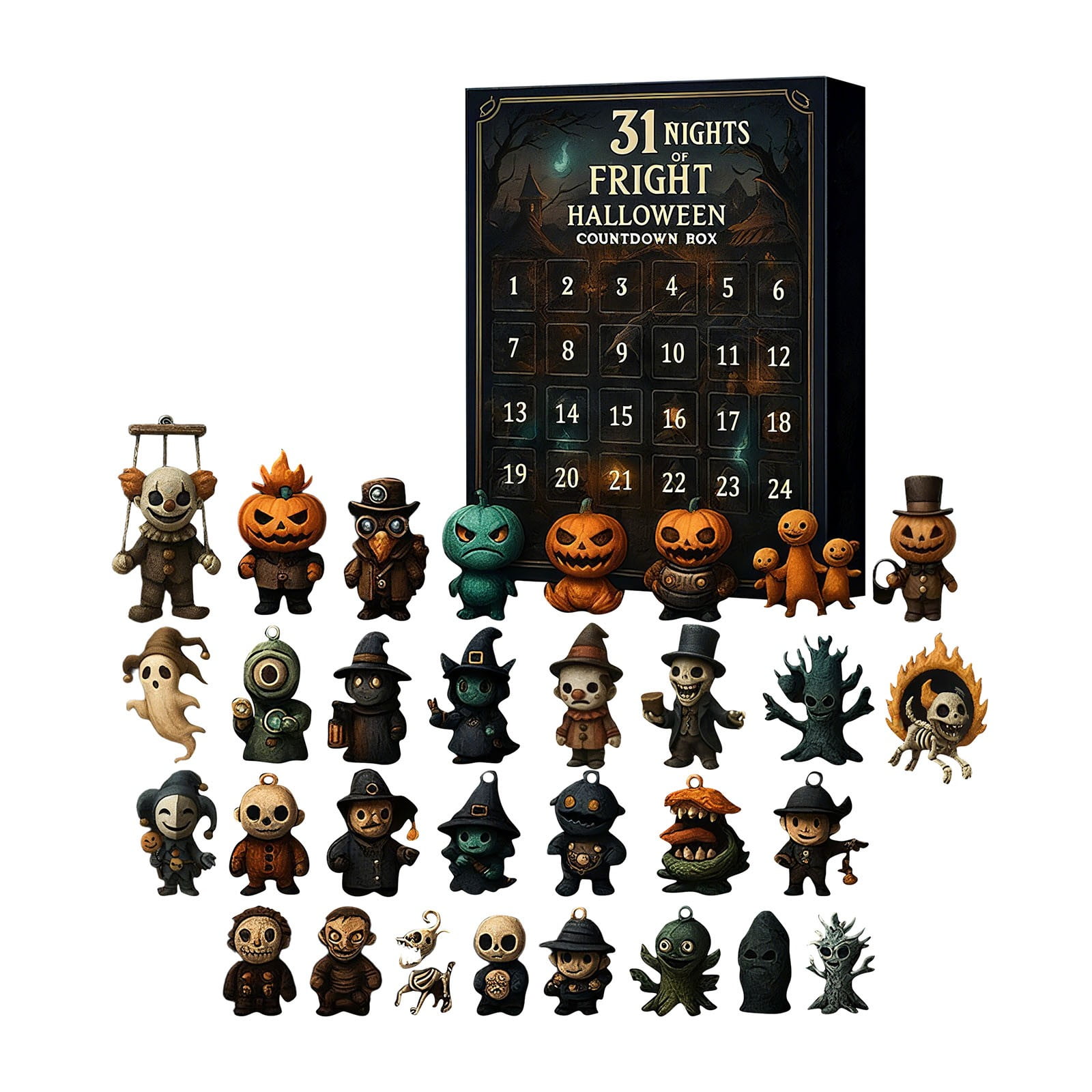 31 Nights Blind Countdown Set For Kids And Adults Surprise Collectible ...