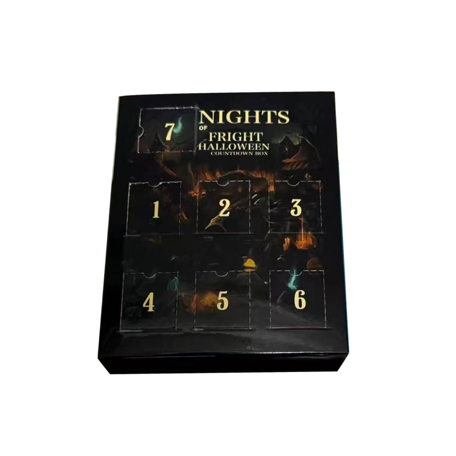 31 Nights Of Fright!2025 Halloween Advent Calendar with 31 -Themed ...