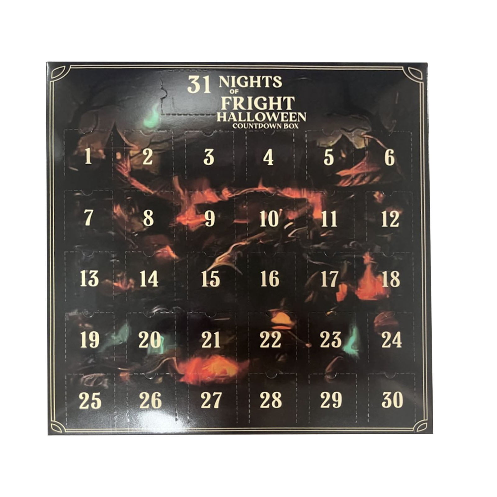 31 Nights Of Fright Halloween Advent Calendar 2025 Halloween Advent ...
