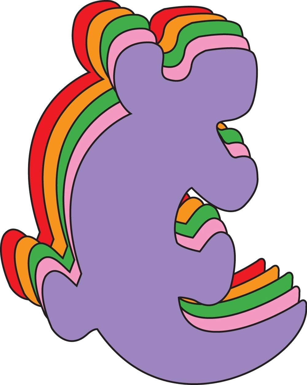 31 Pcs Gecko Assorted Color Creative Cut-Outs Large Paper Cut-Outs 5 ...