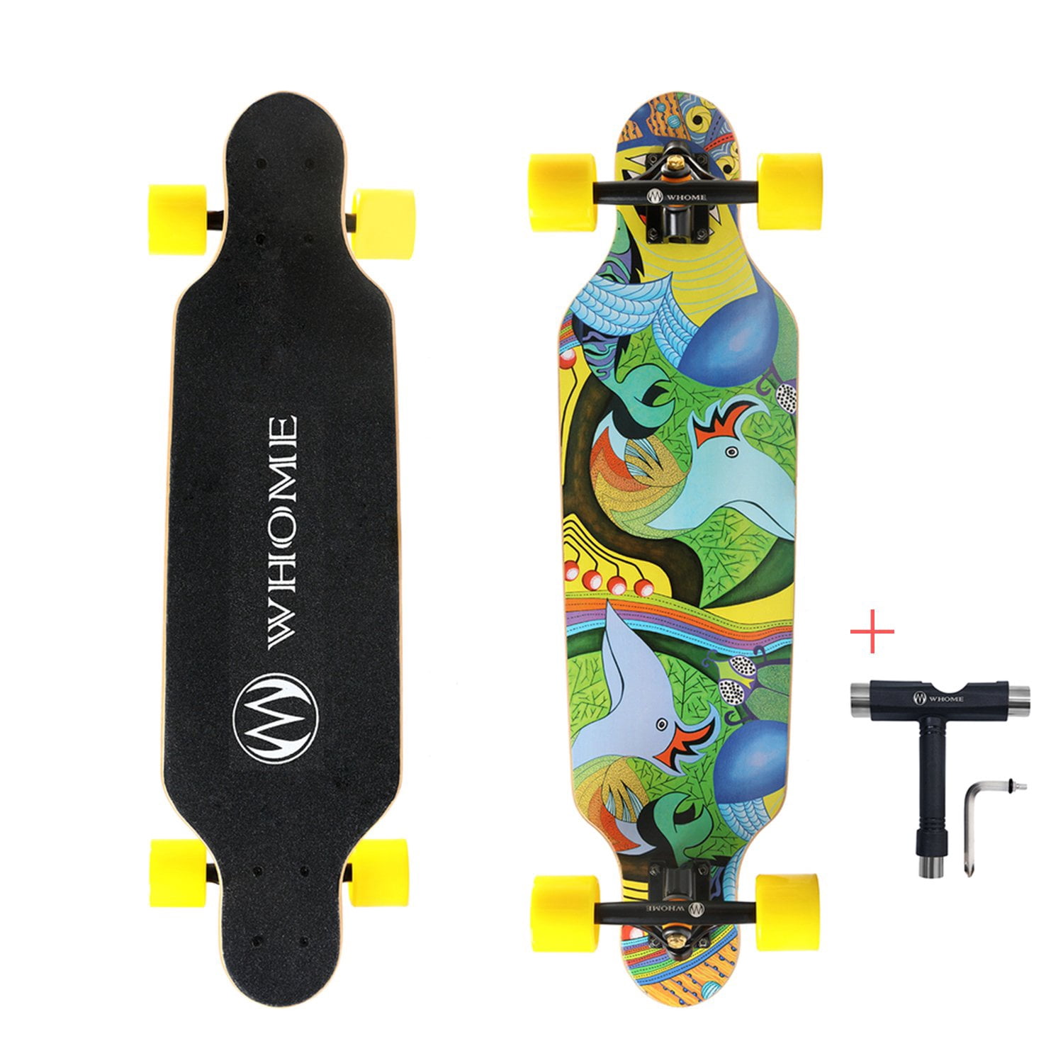 31" Small Long Boards for Adults/Kids Teenagers/Girls Beginners/Boys ...