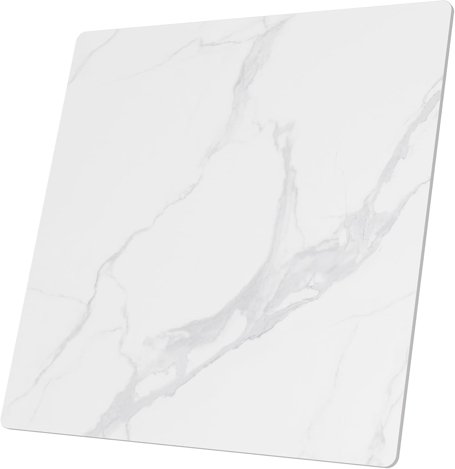 31" Square Stone Table Top, Stone Dining Table Top, Square White Round ...