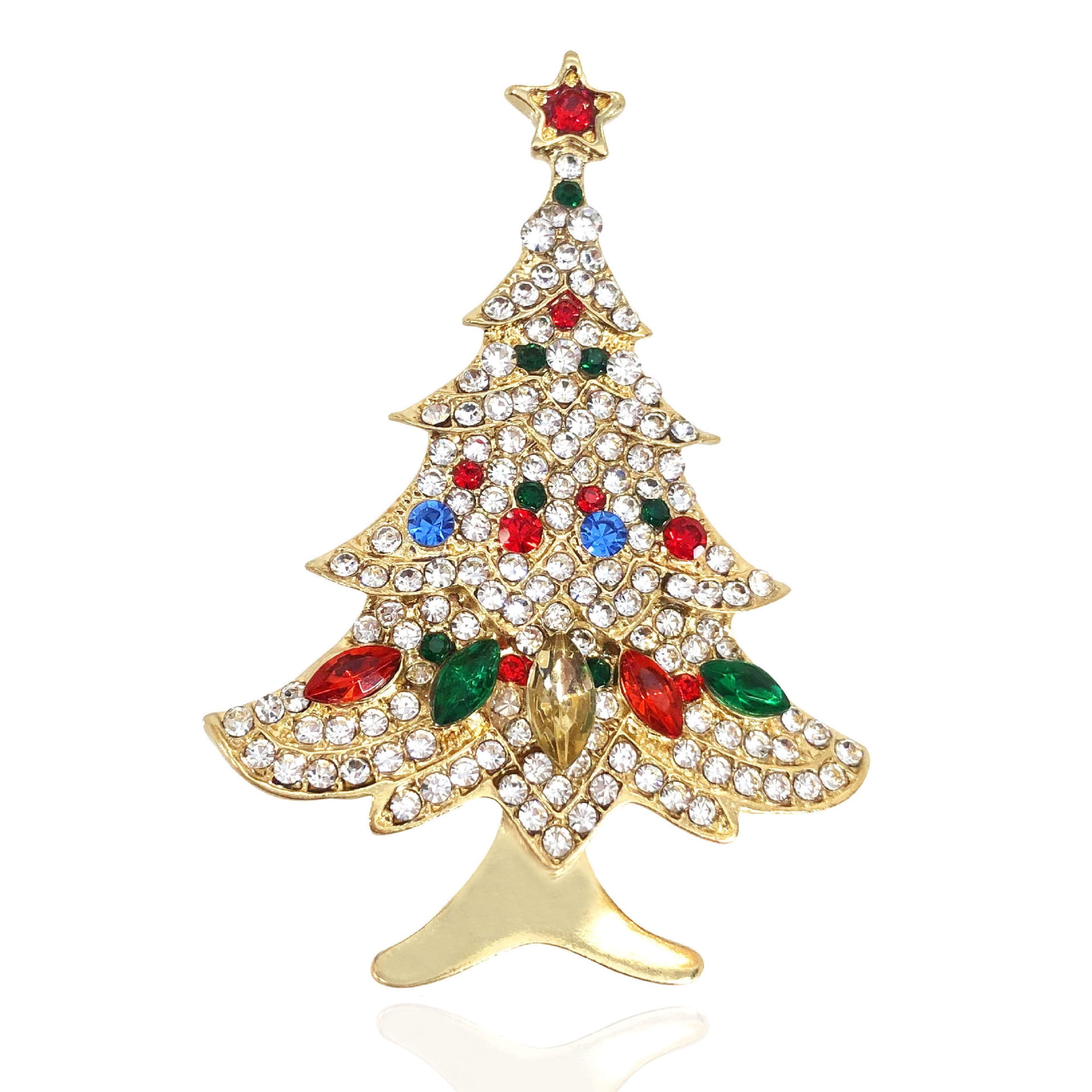 31 Styles Christmas Tree Brooches For Women Men Enamel Pins Santa Claus ...