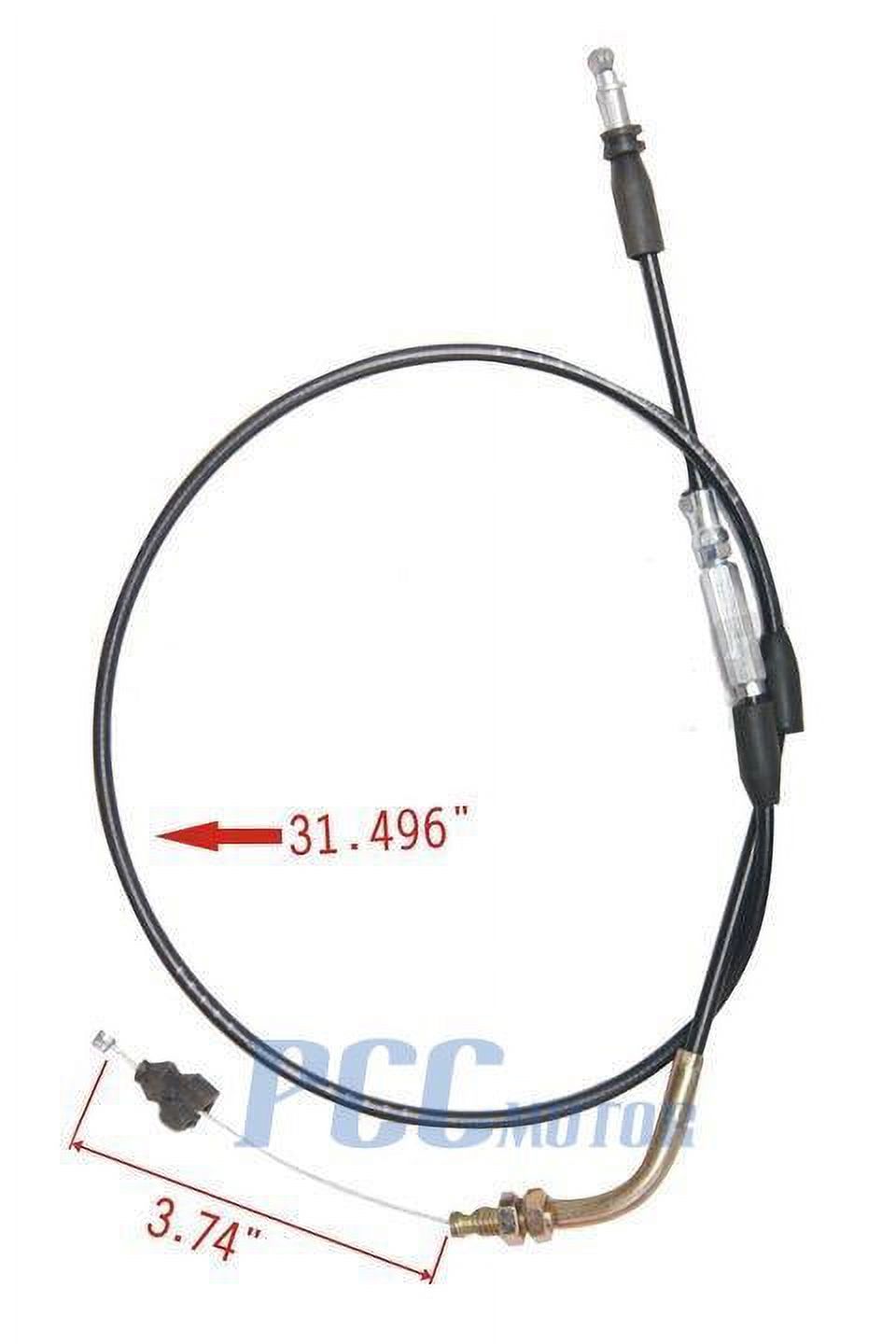 31" Throttle Cable for 50cc 125cc 150cc ATV Quad Go Kart 31 Inches GY6 ...