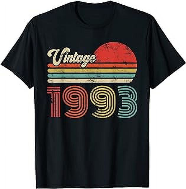 31 Year Old Birthday Vintage 1993 31st Birthday T-Shirt - Walmart.com